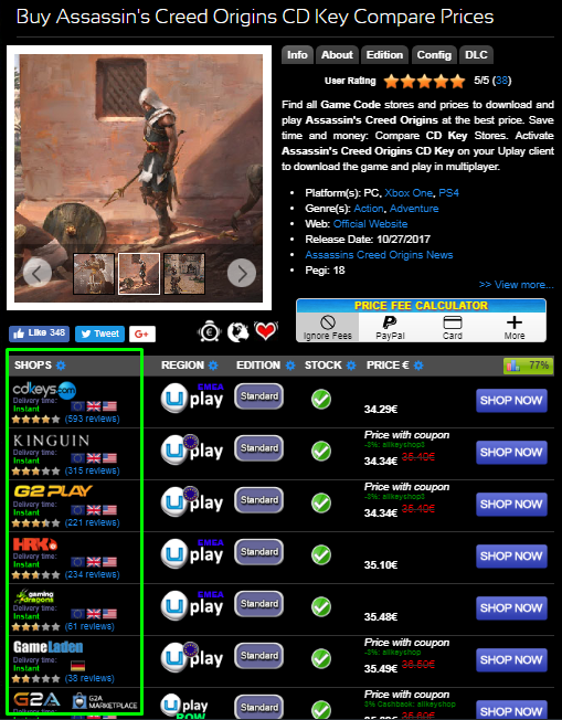 Is it safe to buy on Allkeyshop's featured sellers? - AllKeyShop.com