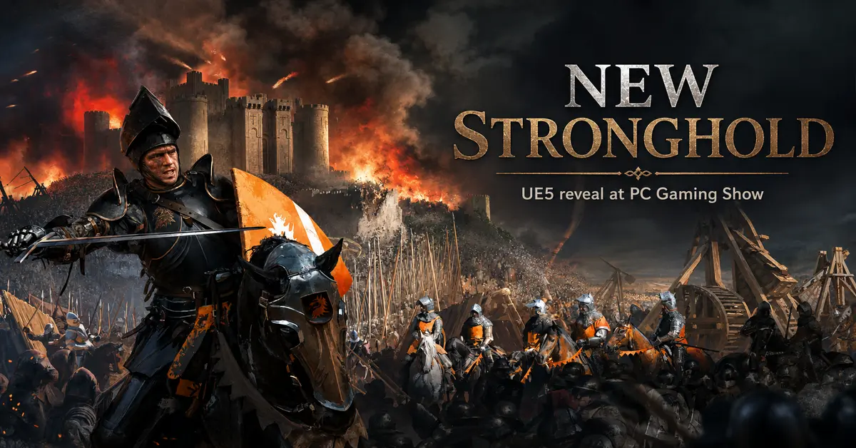 New Stronghold Game Announced: Firefly Shows UE5 RTS at PC Gaming Show ...