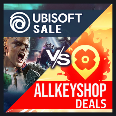 Ubisoft sale VS Allkeyshop deals - Who wins the best price match?