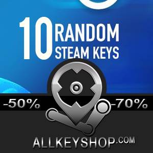 Buy 10 Random Steam CD KEY Compare Prices - AllKeyShop.com