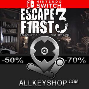 Buy Escape First 3 Nintendo Switch Compare prices