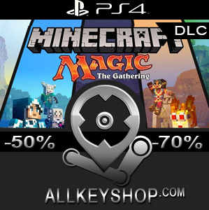 Buy Minecraft Magic The Gathering Skin Pack PS4 Compare Prices