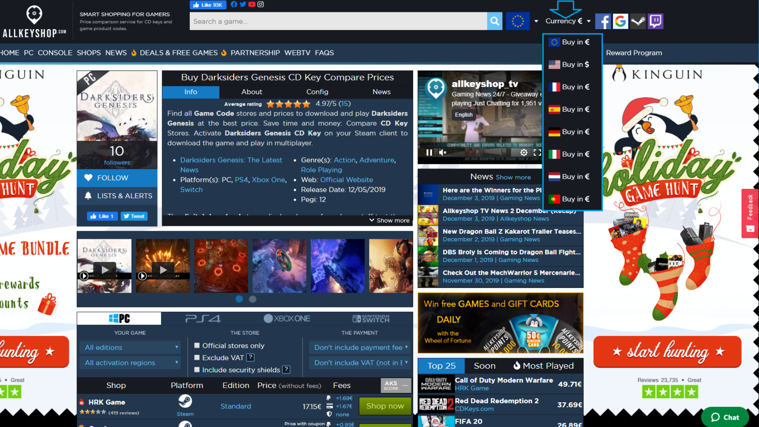 Buy CD KEY Compare Prices - AllKeyShop.com