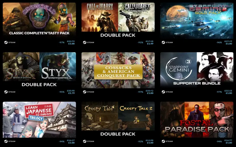 Fanatical's Dollars Collection Sale Returns: Grab INSANE Game Bundles for $1 - AllKeyShop.com