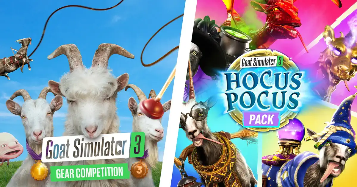 Goat Simulator 3: Free Update and Hocus Pocus Pack are Here ...