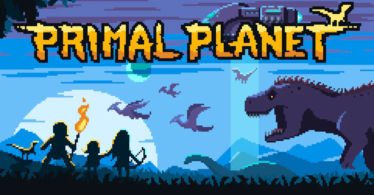 Primal Planet Lands Today: Explore a Pixel‑Art Dinovania of Family ...