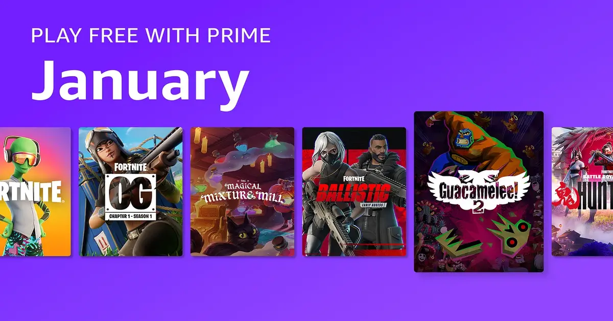 Prime Gaming Free Games From Amazon Luna - January 2025 - AllKeyShop.com