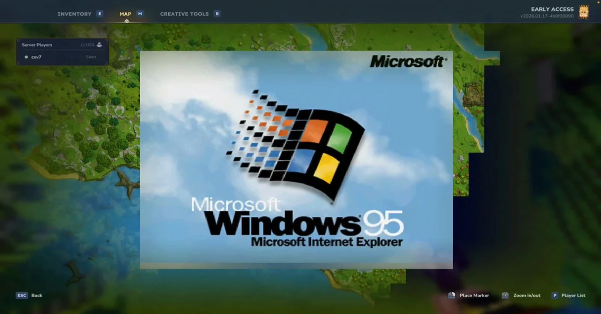 Hytale Modding Reaches a New Peak Running Windows 95 In-Game ...